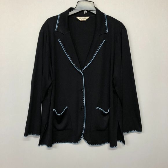 Misook | Jackets & Coats | Exclusively Misook Women Button Down Sweater ...